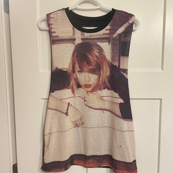 Taylor Swift | Tops | Taylor Swift Tour Muscle Tank | Poshmark